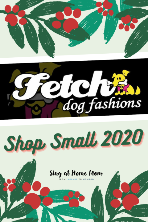 Fetch Dog Fashions - Find The Perfect Dog Gift Here! - Sing at Home Mom
